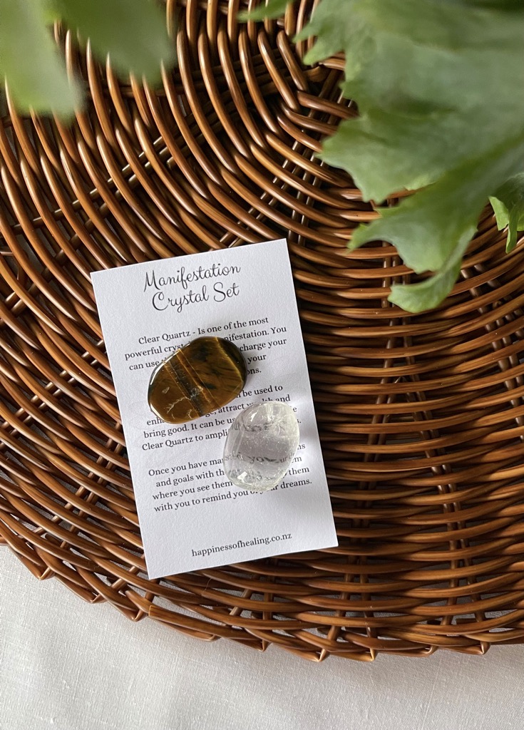 Manifestation Crystal Set | Happiness of Healing