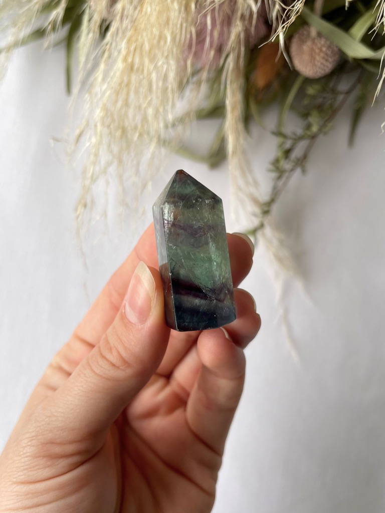 Fluorite Crystal Point | Happiness of Healing
