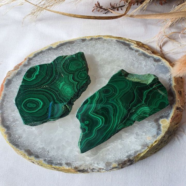 Malachite Slab | Happiness of Healing