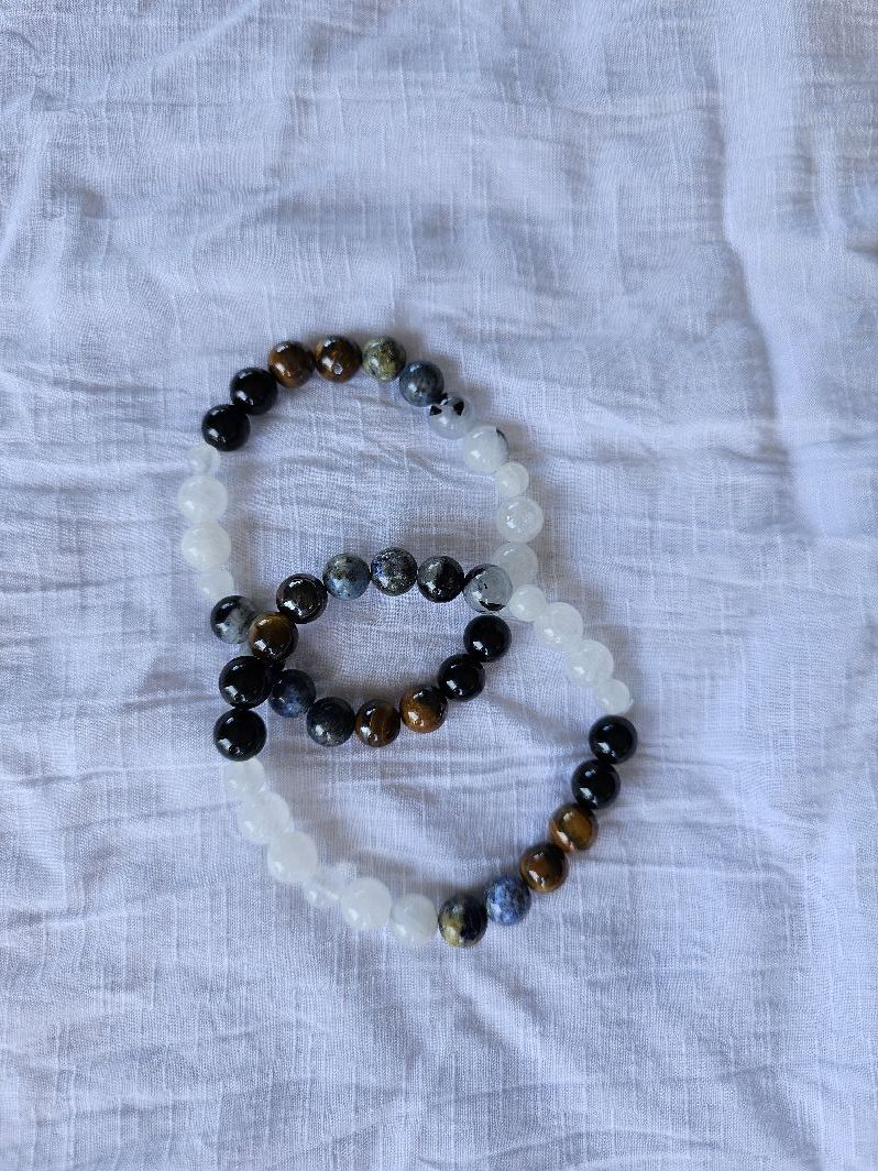 Crystal Bead Bracelet - Protection | Happiness of Healing